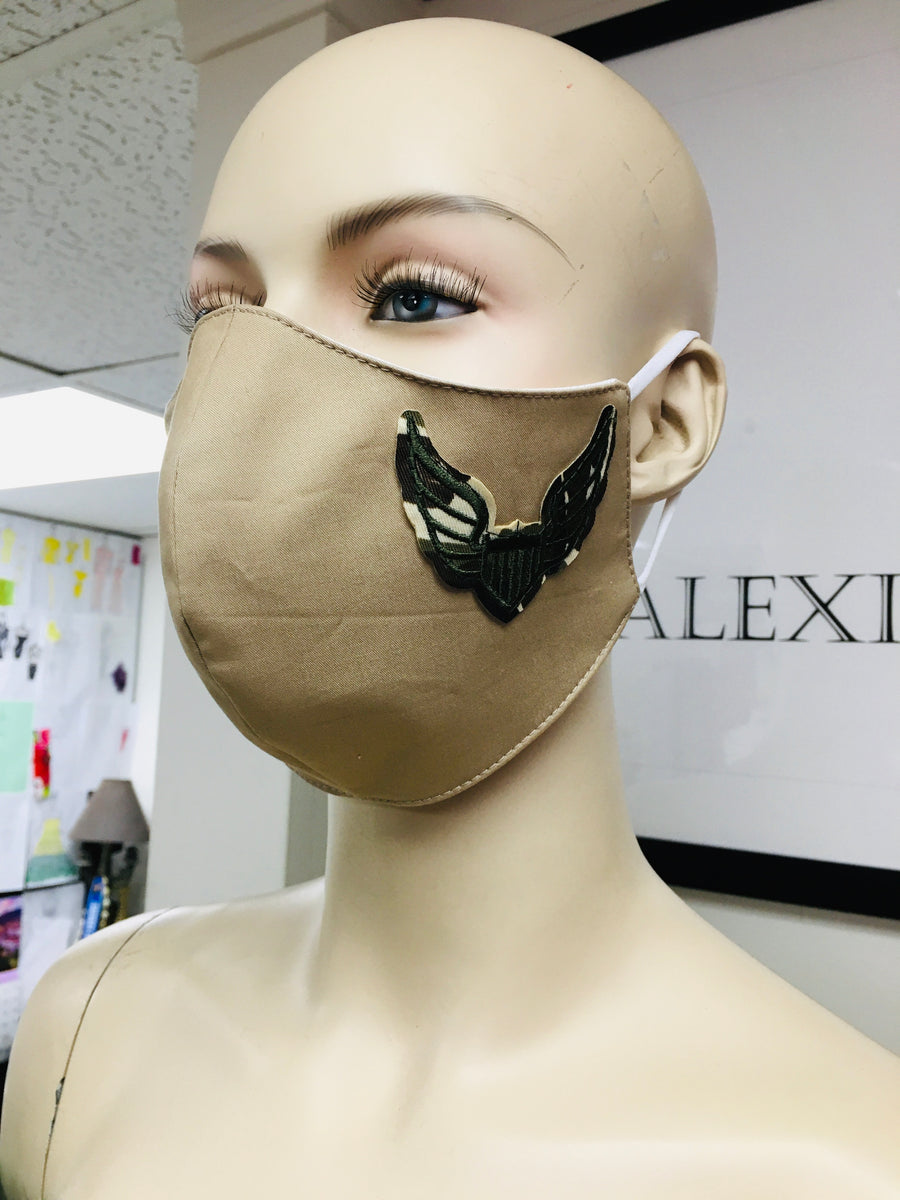 MILITARY - Olson Mask - Army - Beige – Alexis Monsanto Los Angeles ...